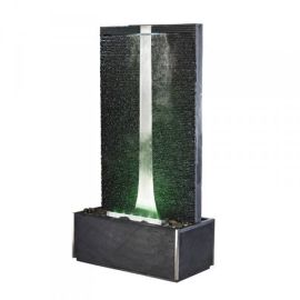 Cactose fontána Grande Flamme Inox 190 - vodná stena exteriér/interiér ...